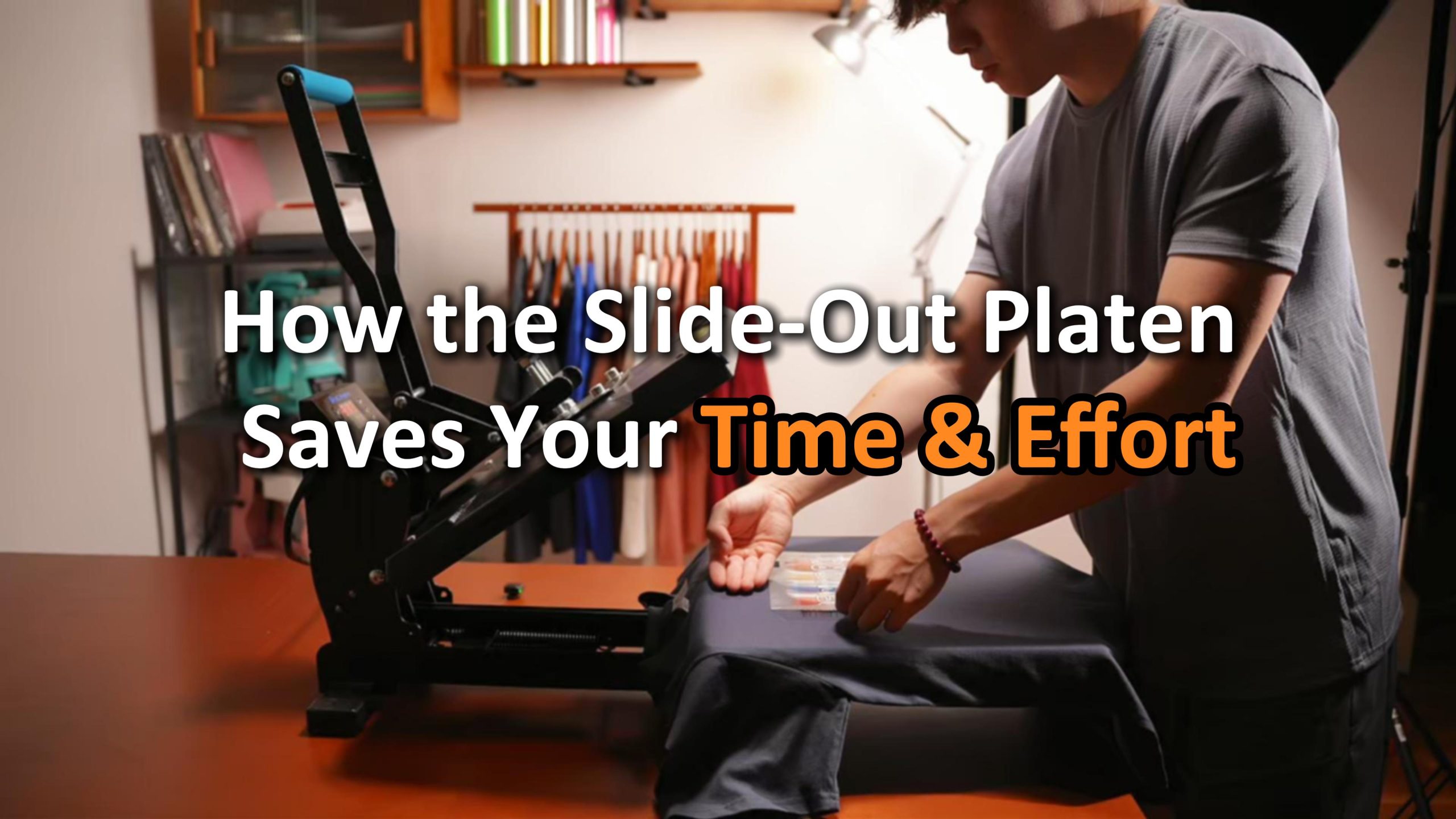 How the Slide-Out Platen Saves Your Time & Effort - Delclynee | Heat ...